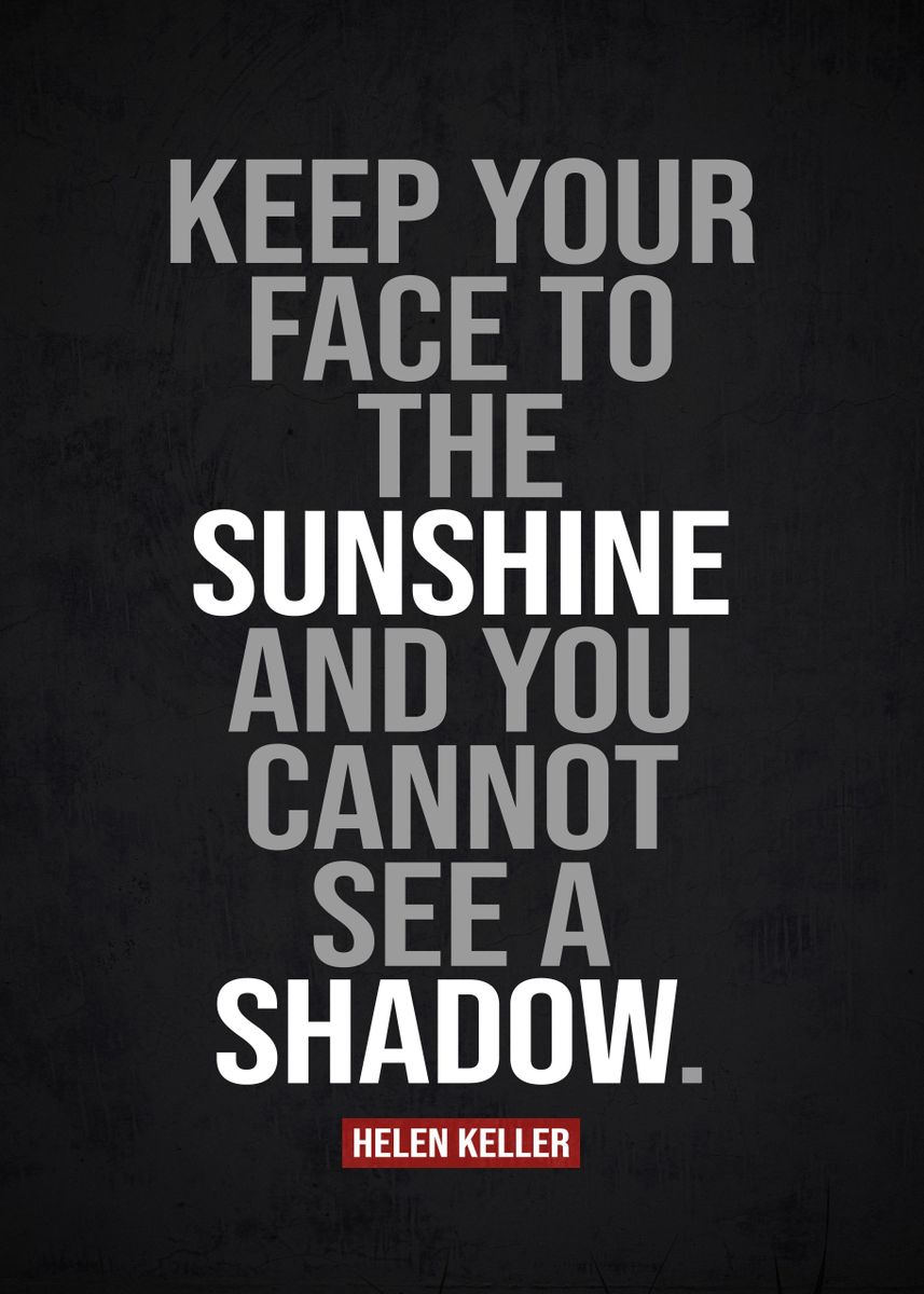 'Minimalist Quotes' Poster, picture, metal print, paint by Qreative ...