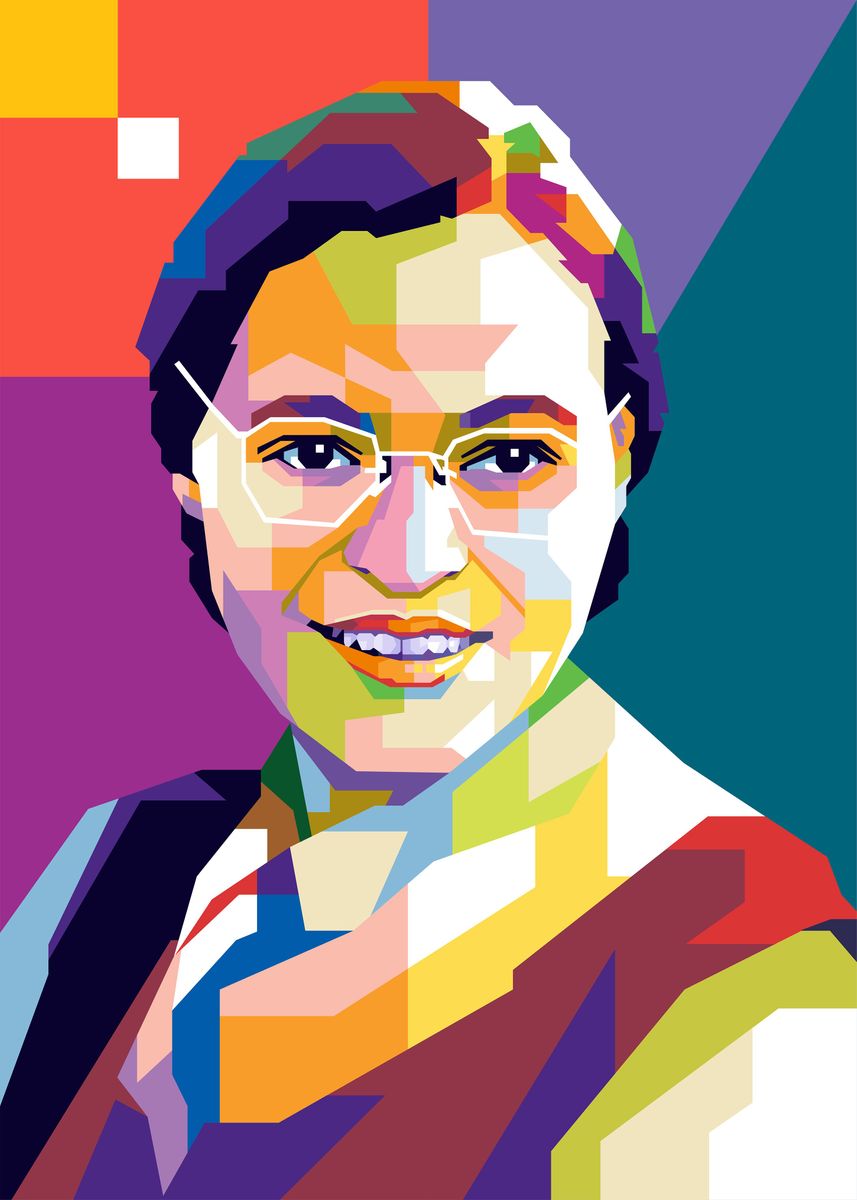 'Rosa Parks Pop Art' Poster, picture, metal print, paint by Erick Sato ...