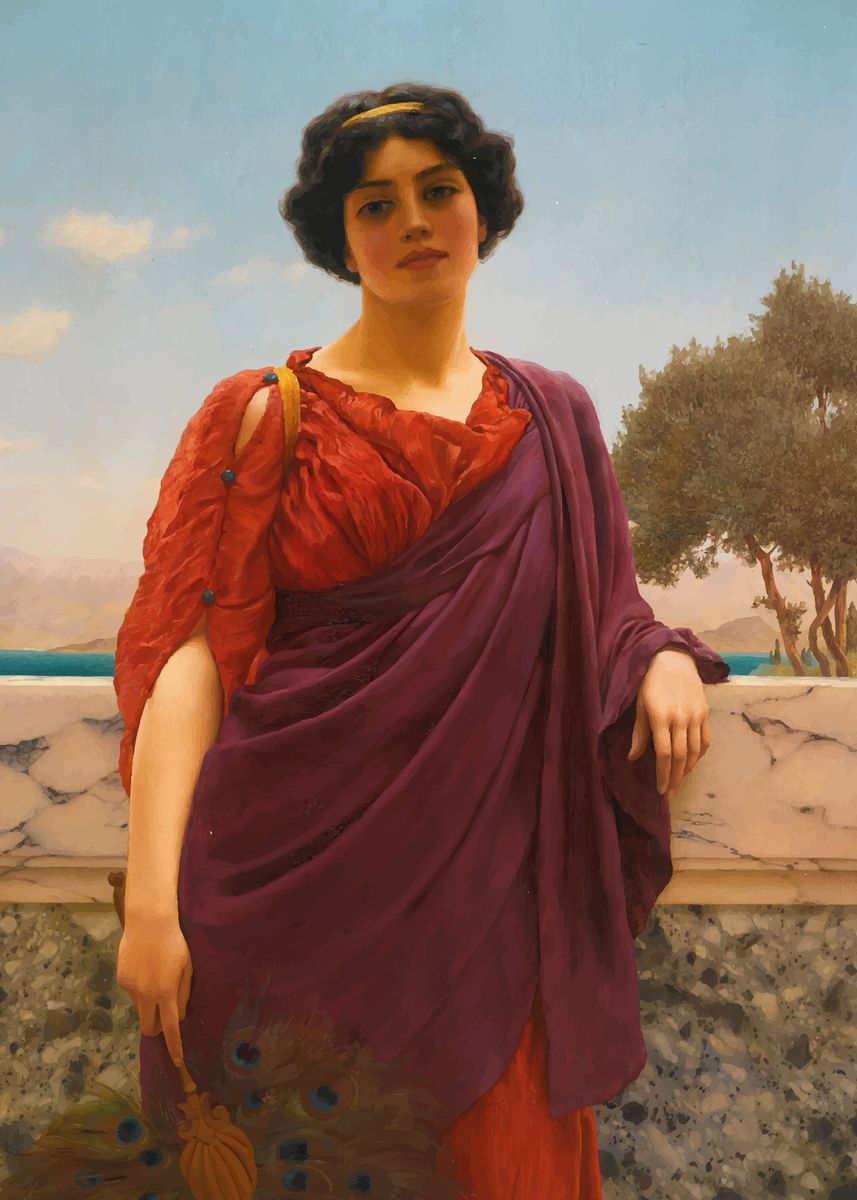'John William Godward' Poster by ArtGallery | Displate