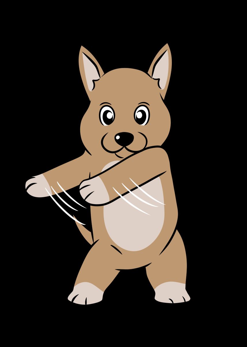 'Chihuahua Flossing ' Poster by PetPrints | Displate