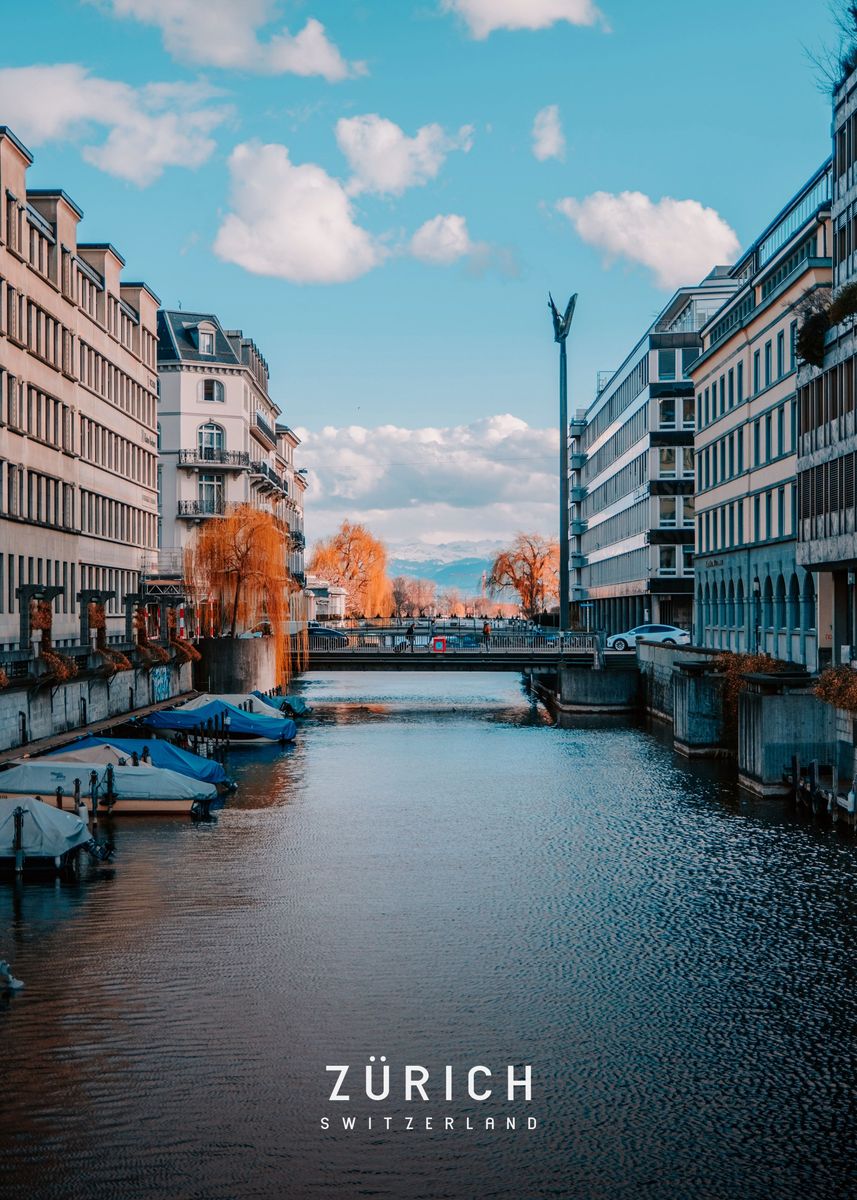 'Zurich ' Poster by Big City | Displate