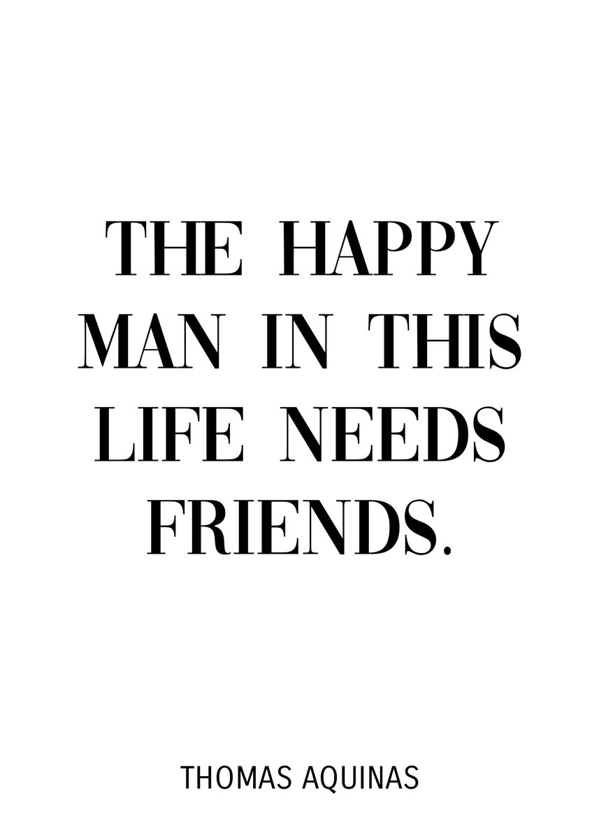 'Thomas Aquinas Quote ' Poster, picture, metal print, paint by DIMS ...