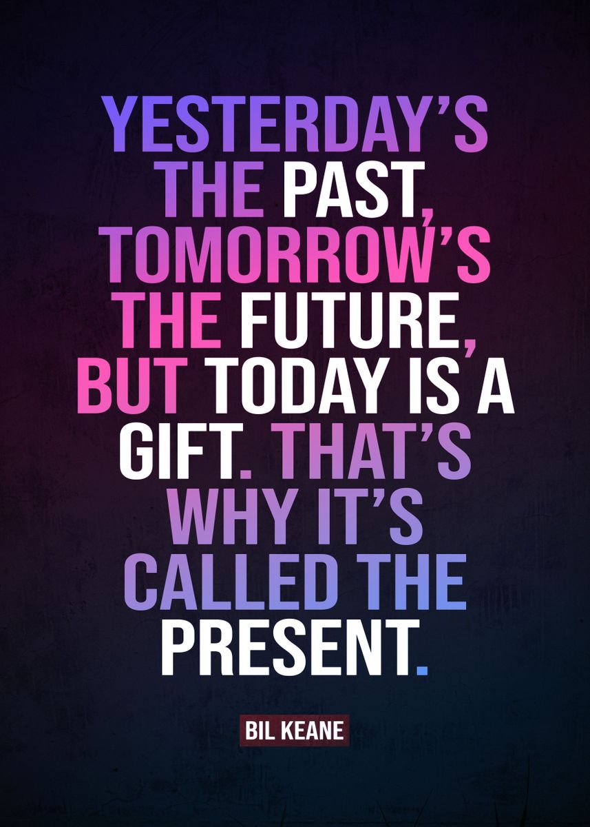 'Retro Simple Quote' Poster, picture, metal print, paint by Oliver Qo ...