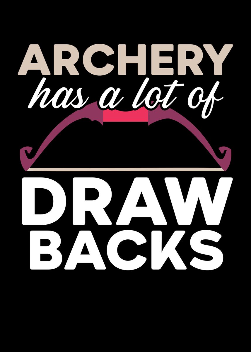 'Archery' Poster, picture, metal print, paint by NAO | Displate