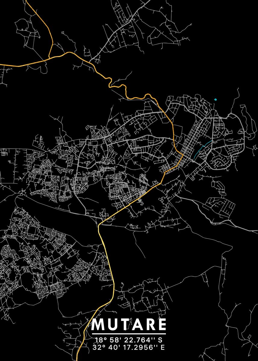 'Mutare Zimbabwe' Poster by Clayborne Frank | Displate