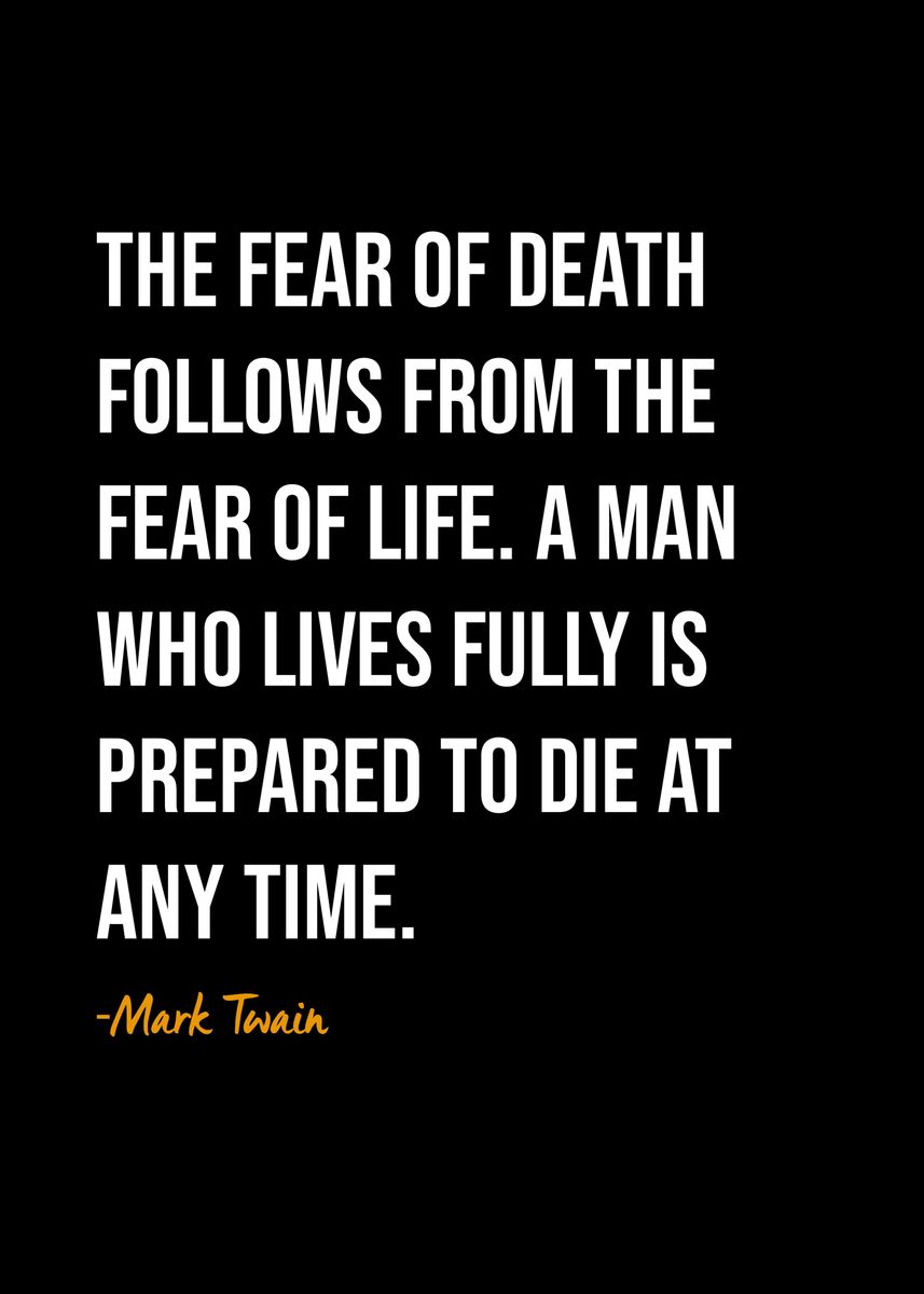 'Mark Twain quotes ' Poster by pus meong | Displate