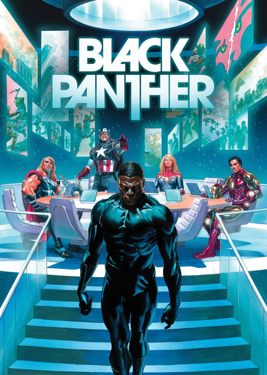 'Black Panther #12' Poster, picture, metal print, paint by Marvel ...