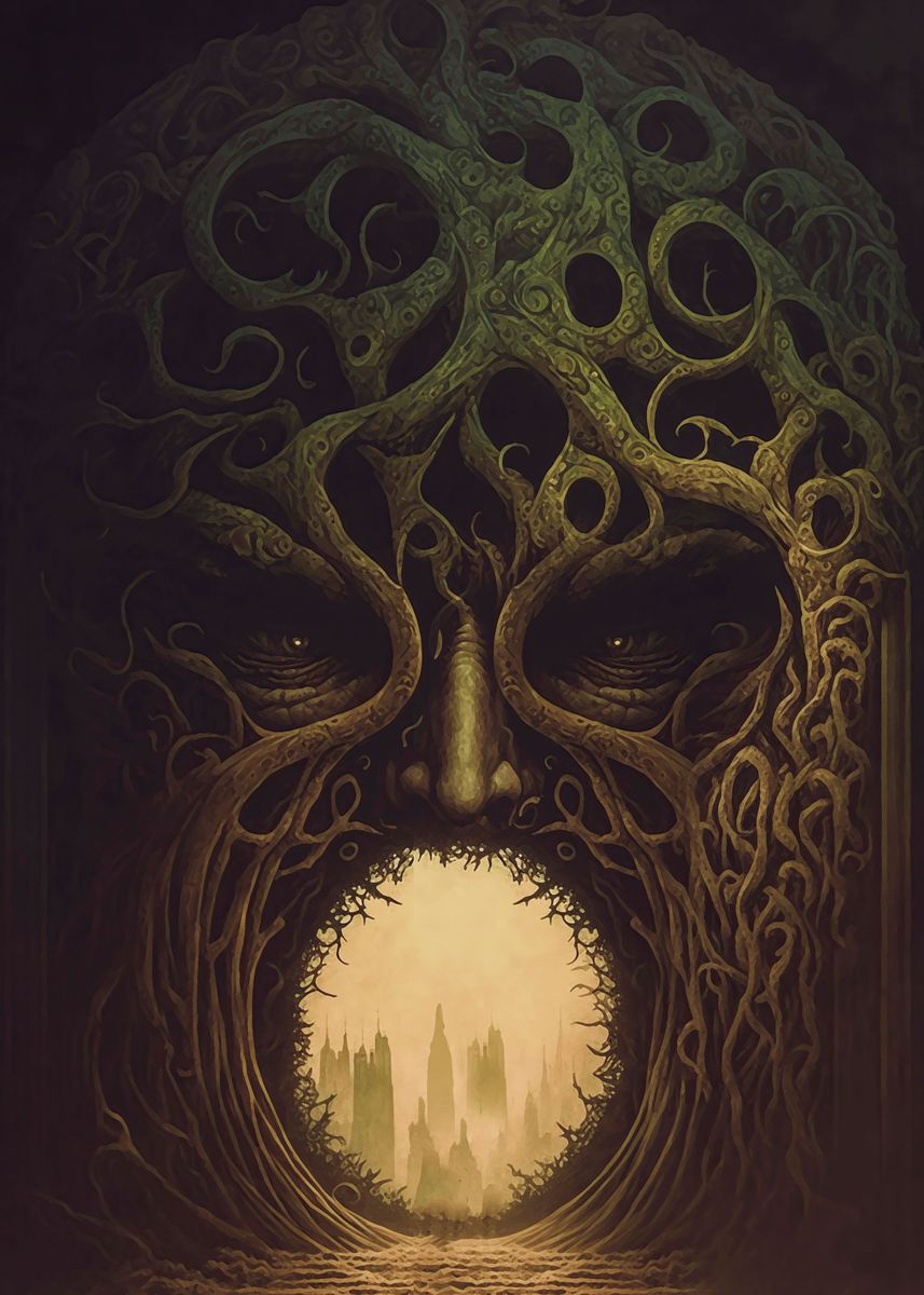 'Gate' Poster, picture, metal print, paint by AndrejZT | Displate