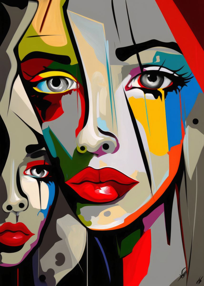 'normality' Poster, picture, metal print, paint by Displate Master | Displate