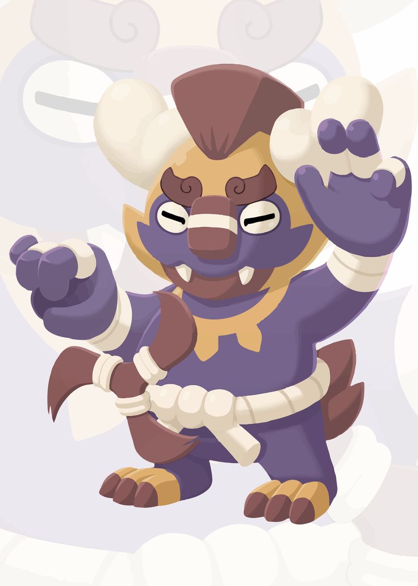 'Temtem' Poster, picture, metal print, paint by pixar icia | Displate