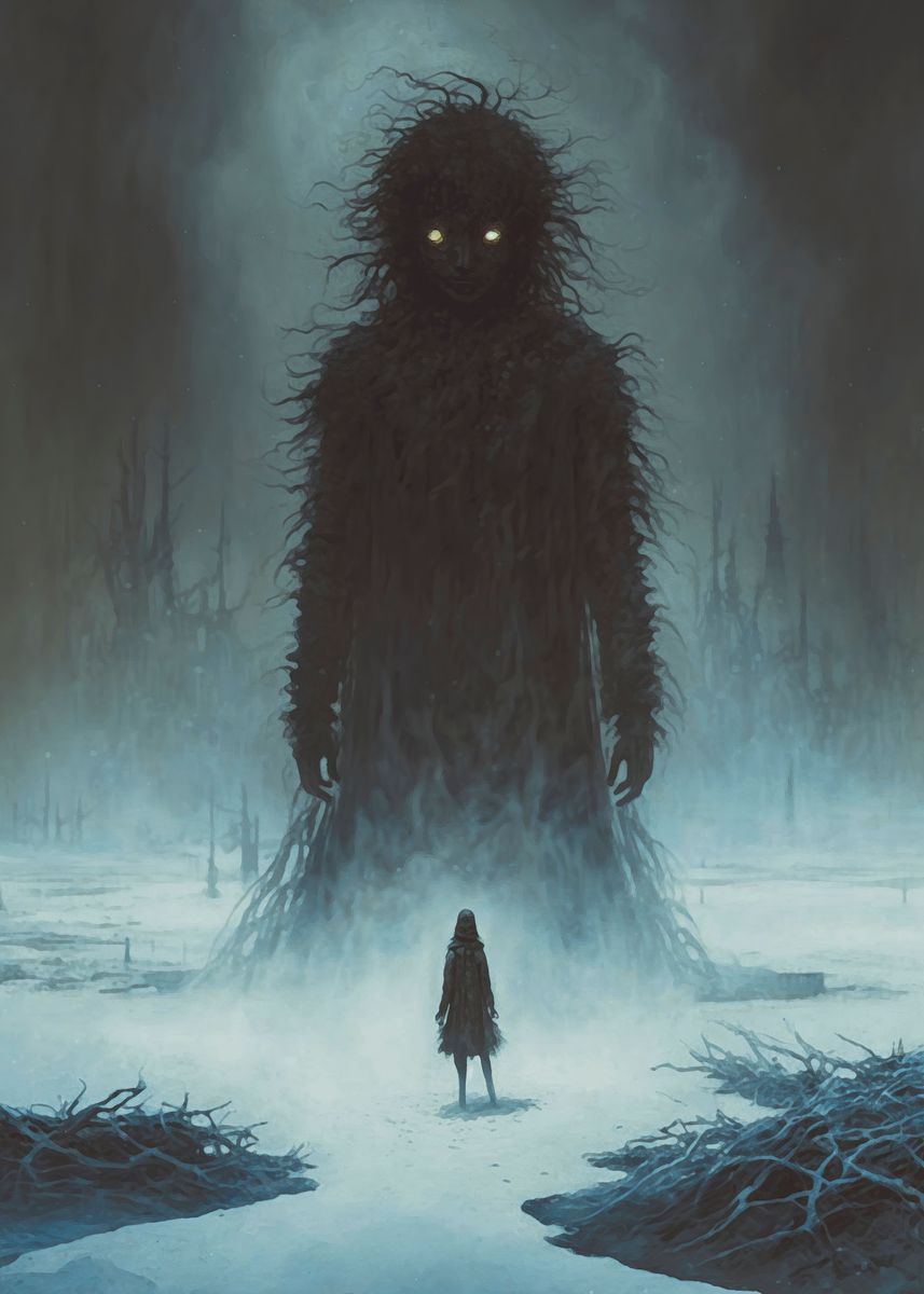 'Cold' Poster, picture, metal print, paint by AndrejZT | Displate