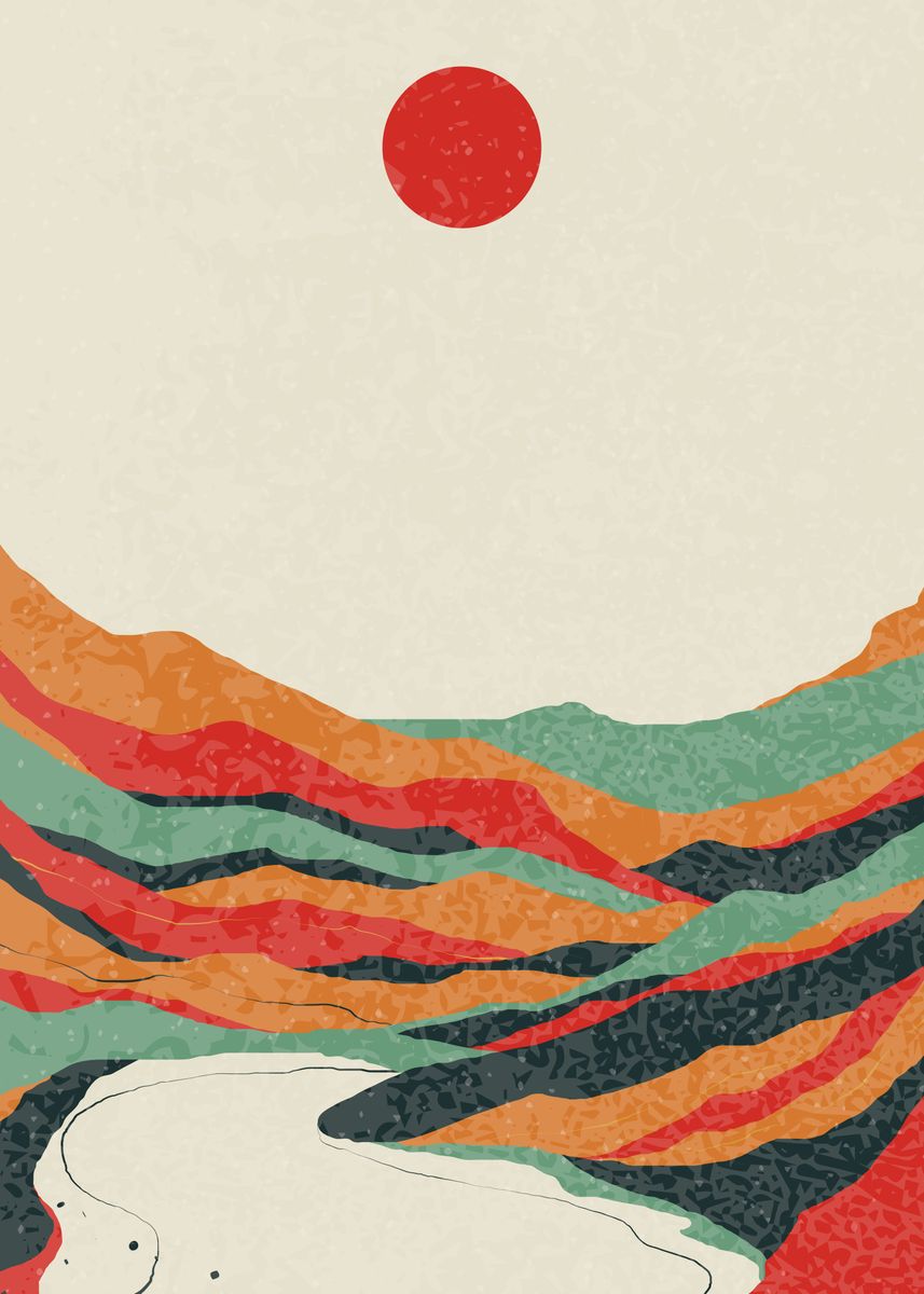 'Japanese Art' Poster by valkry art | Displate