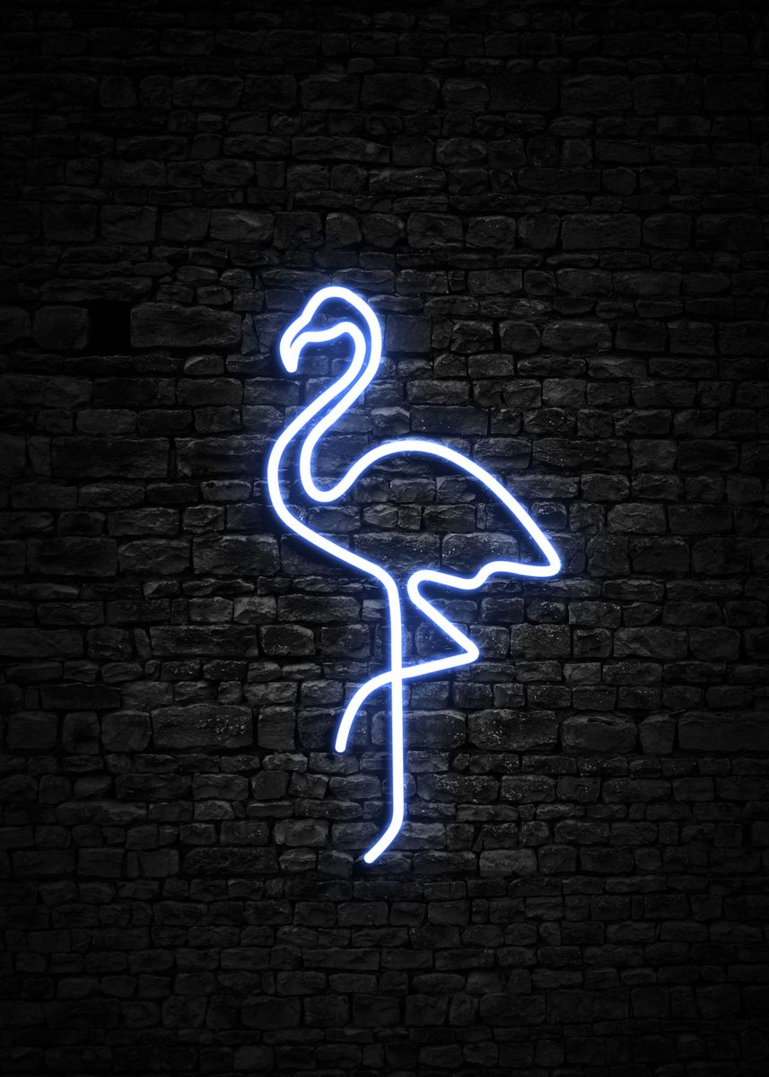 'bird' Poster, picture, metal print, paint by Azlan Xavier | Displate