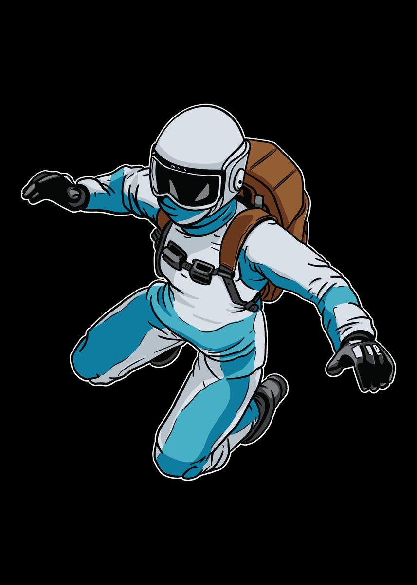 'Indoor Skydiving' Poster by CrazySquirrel | Displate