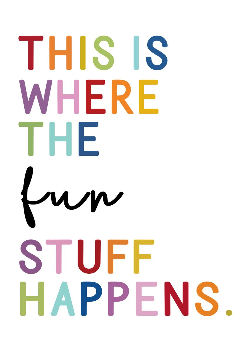 'kid room funny' Poster, picture, metal print, paint by Muerller ...