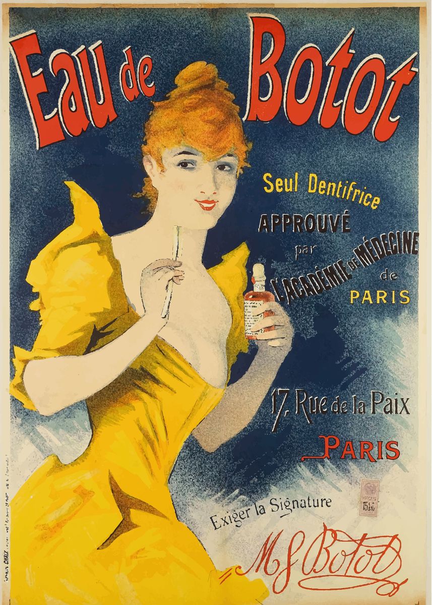 'Jules Cheret' Poster by ArtGallery | Displate