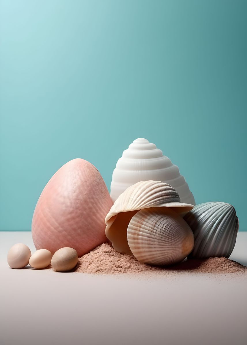 'Tranquility of the Ocean' Poster, picture, metal print, paint by Mark ...