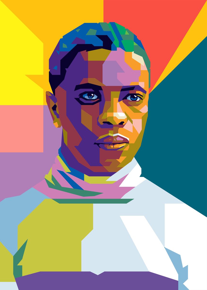 'Major Taylor' Poster, picture, metal print, paint by Ananda Praj ...