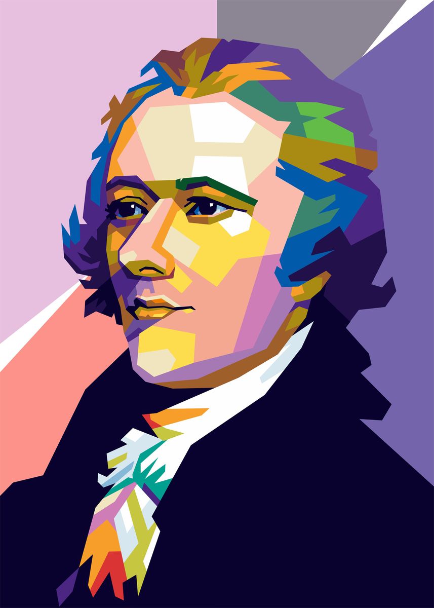 'alexander hamilton' Poster, picture, metal print, paint by Erick Sato ...