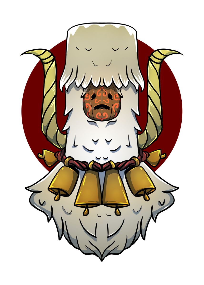 'Bulgarian Kuker Mask' Poster, picture, metal print, paint by Atanas ...