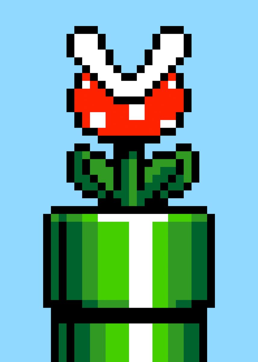 'Carnivorous Plant 8b' Poster, picture, metal print, paint by Mitxel Gonzalez | Displate