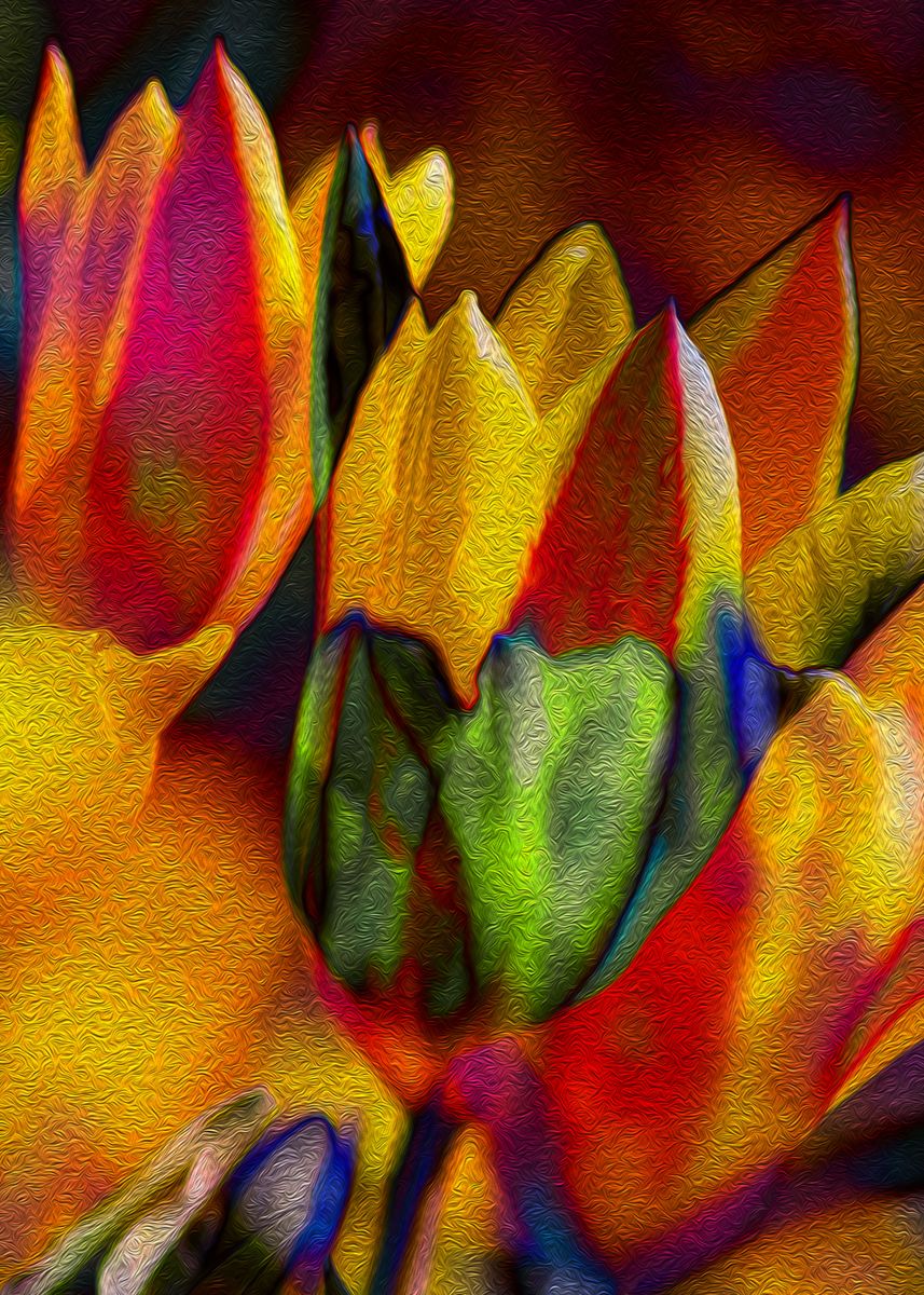 'SPRING AWAKENING' Poster, picture, metal print, paint by Michael ...