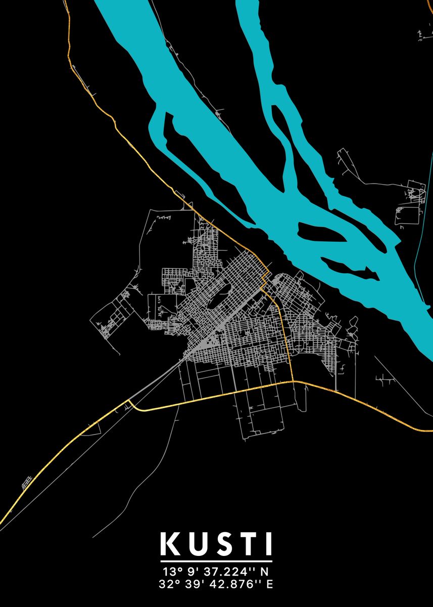 'Kusti Sudan' Poster, picture, metal print, paint by Clayborne Frank ...