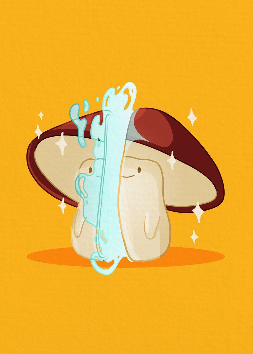 'Cepe magique' Poster, picture, metal print, paint by Petite Roche ...