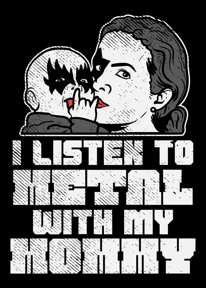 'Metalhead Metal Festival' Poster, picture, metal print, paint by ...