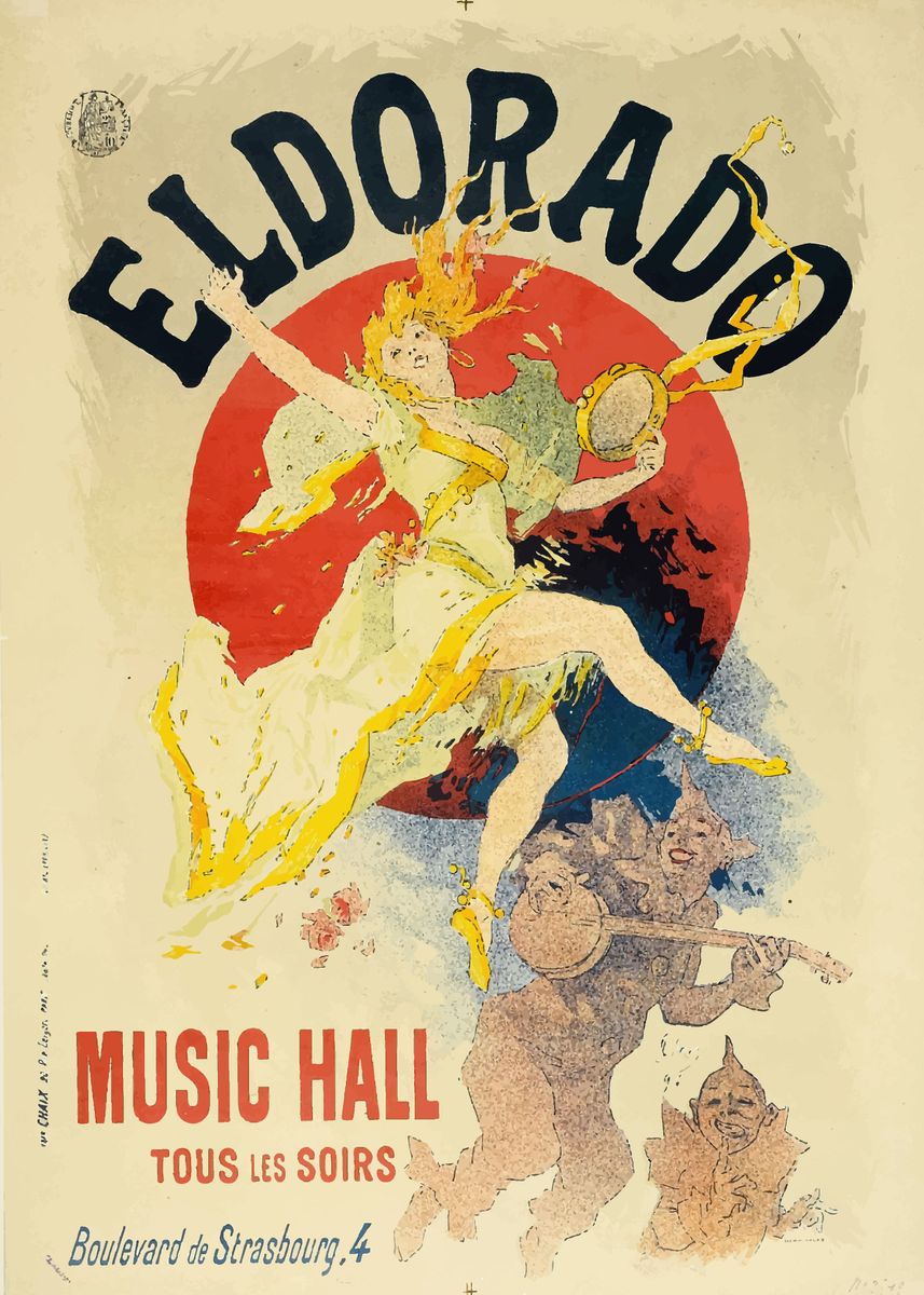 'Jules Cheret' Poster by ArtGallery | Displate