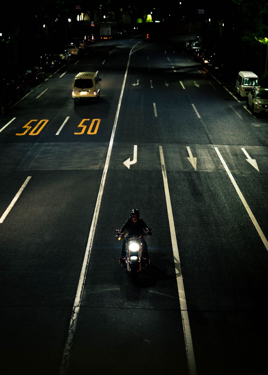 'Commute Back Home' Poster, picture, metal print, paint by Brian | Displate