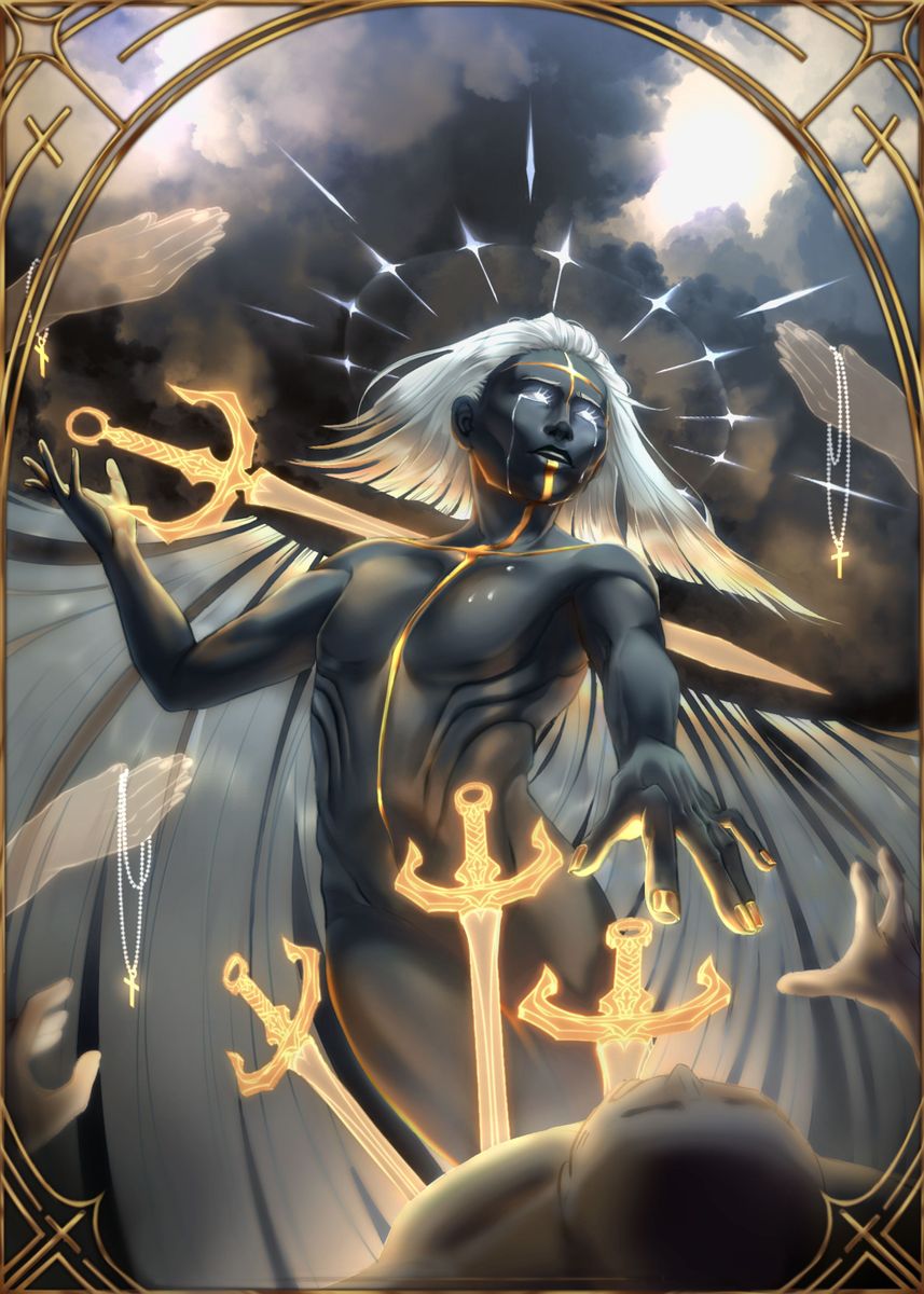 'Sacred canopus' Poster, picture, metal print, paint by Euphy Art ...