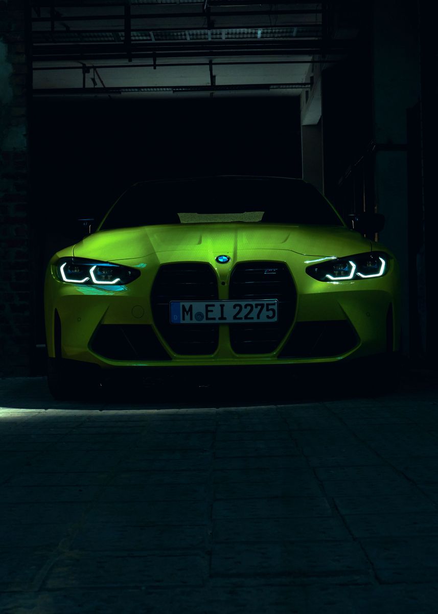 'BMW M4 ' Poster by Racing cars | Displate