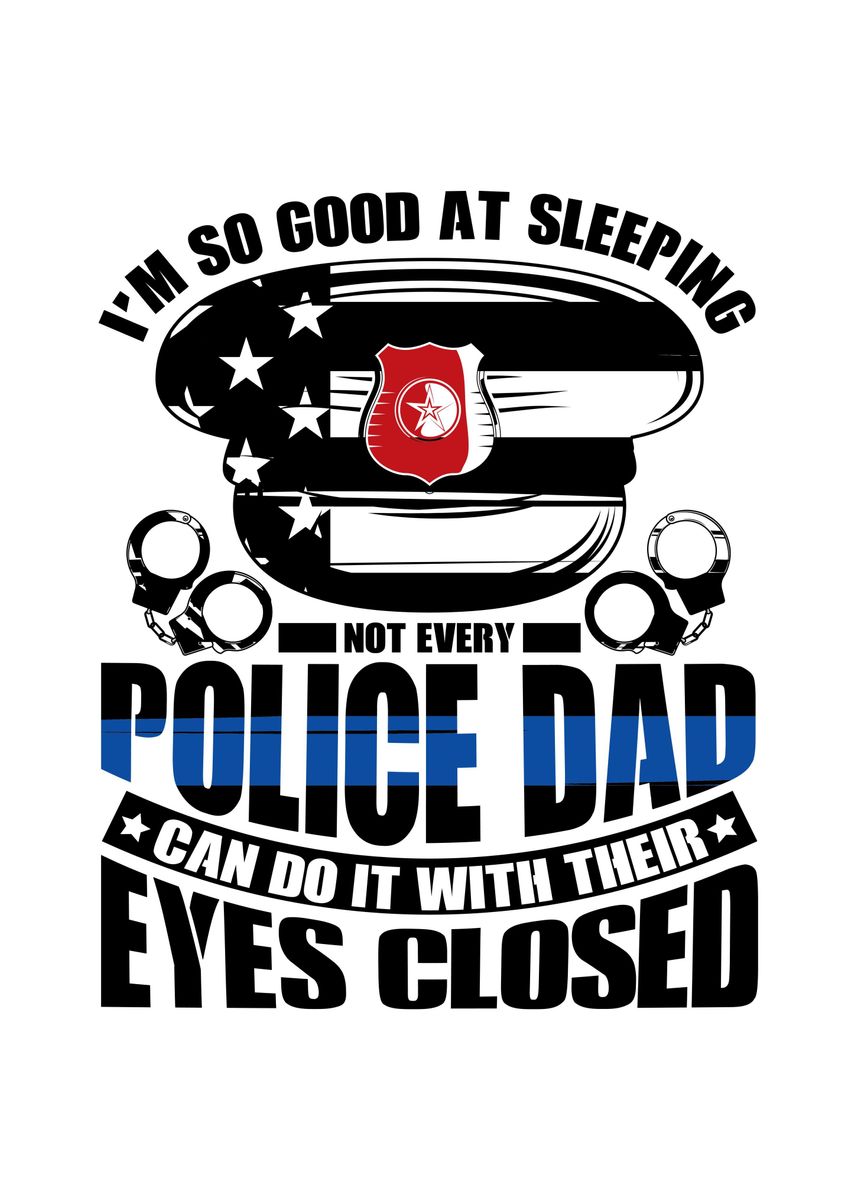 'Police Officer' Poster, picture, metal print, paint by Sebastian ...