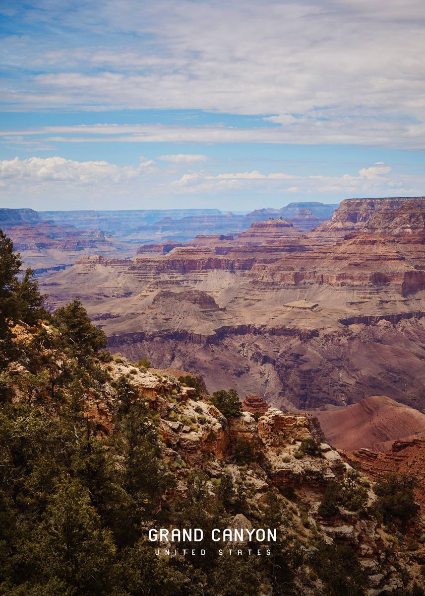 'Grand Canyon ' Poster, picture, metal print, paint by Famous City ...