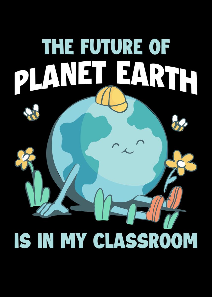 'The Future Of Planet Earth' Poster, picture, metal print, paint by ...