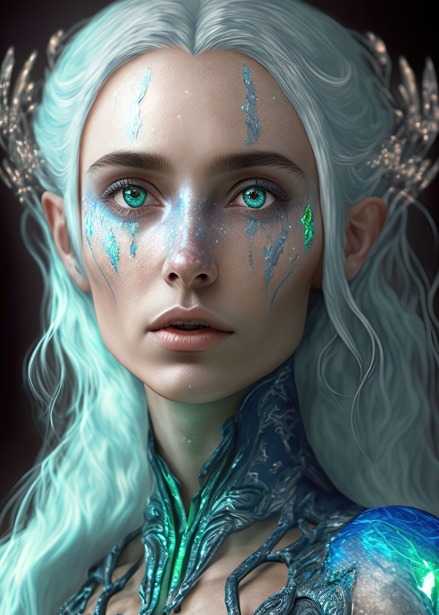 'Elf Close Up' Poster by Anamitra | Displate