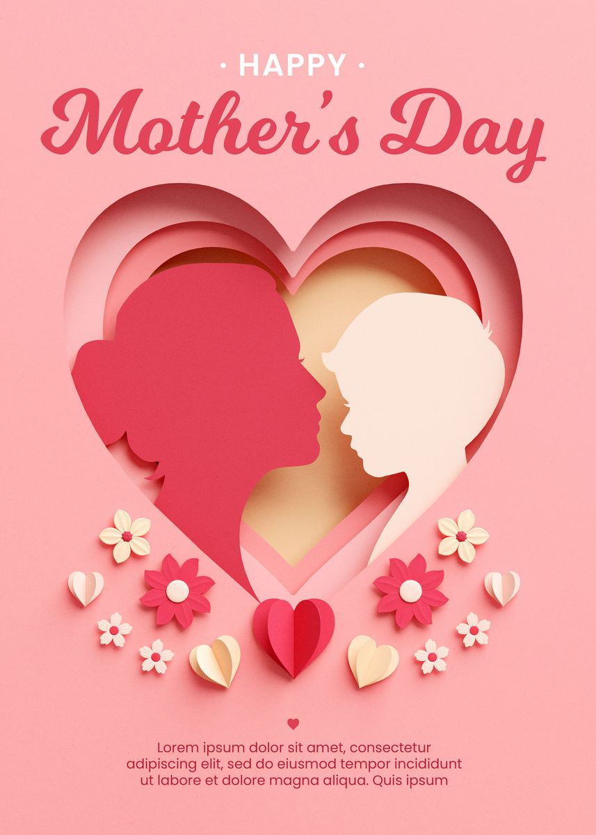 'Mothers Day Gift for Mom' Poster by Nice Pictures | Displate