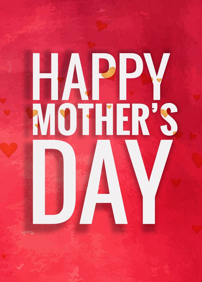 'Happy Mothers day' Poster, picture, metal print, paint by Nice ...