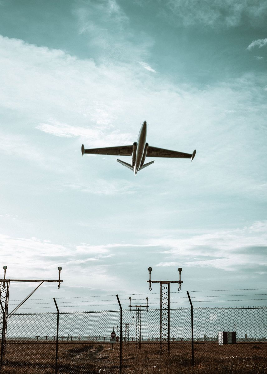 'take off' Poster, picture, metal print, paint by cookaynne | Displate