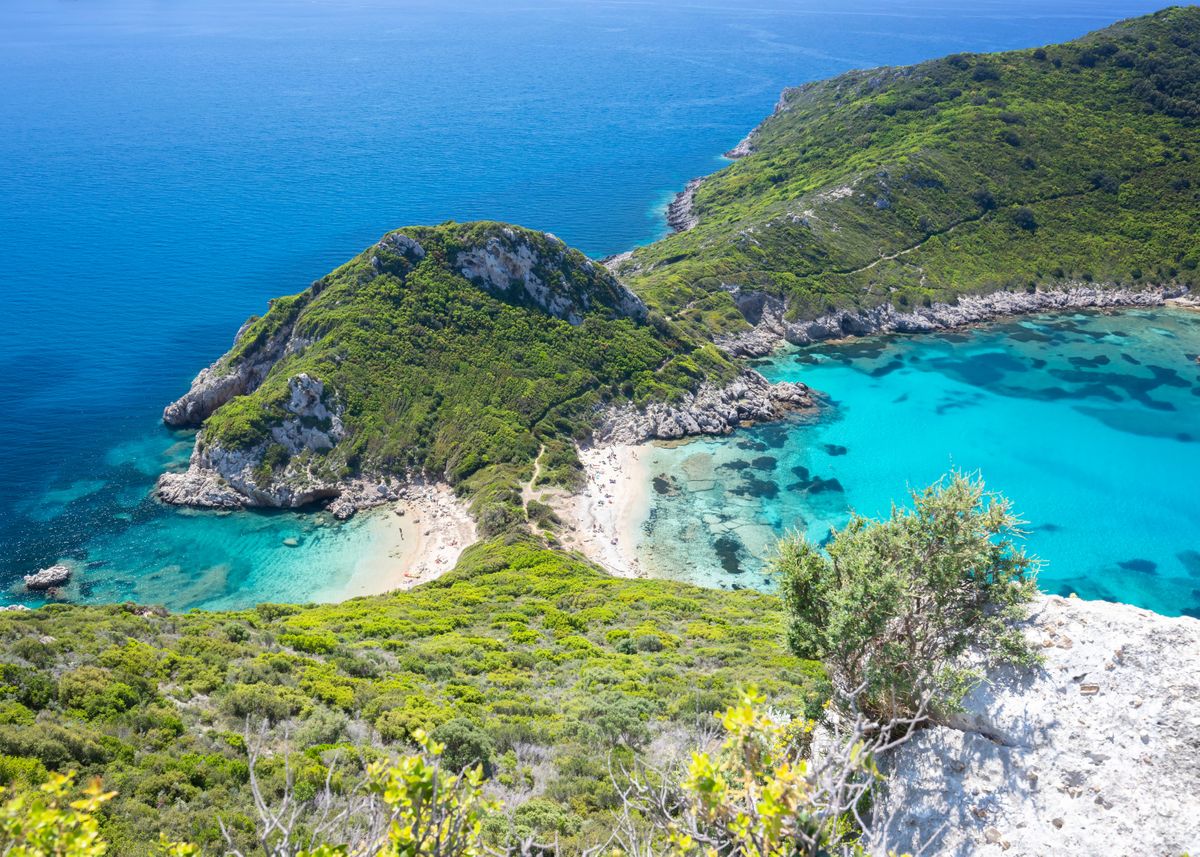 'Porto Timoni beach' Poster by anettastar | Displate