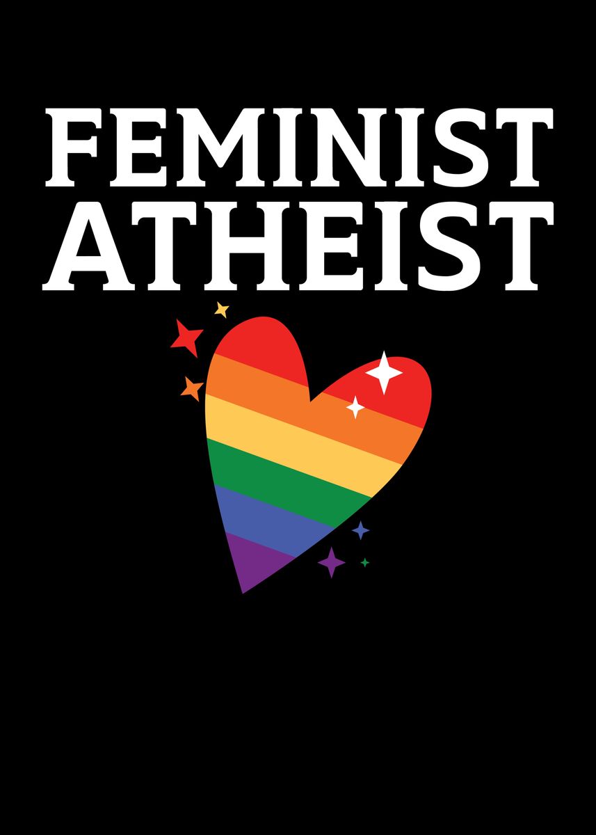 'Atheism AntiReligion' Poster, picture, metal print, paint by NAO ...