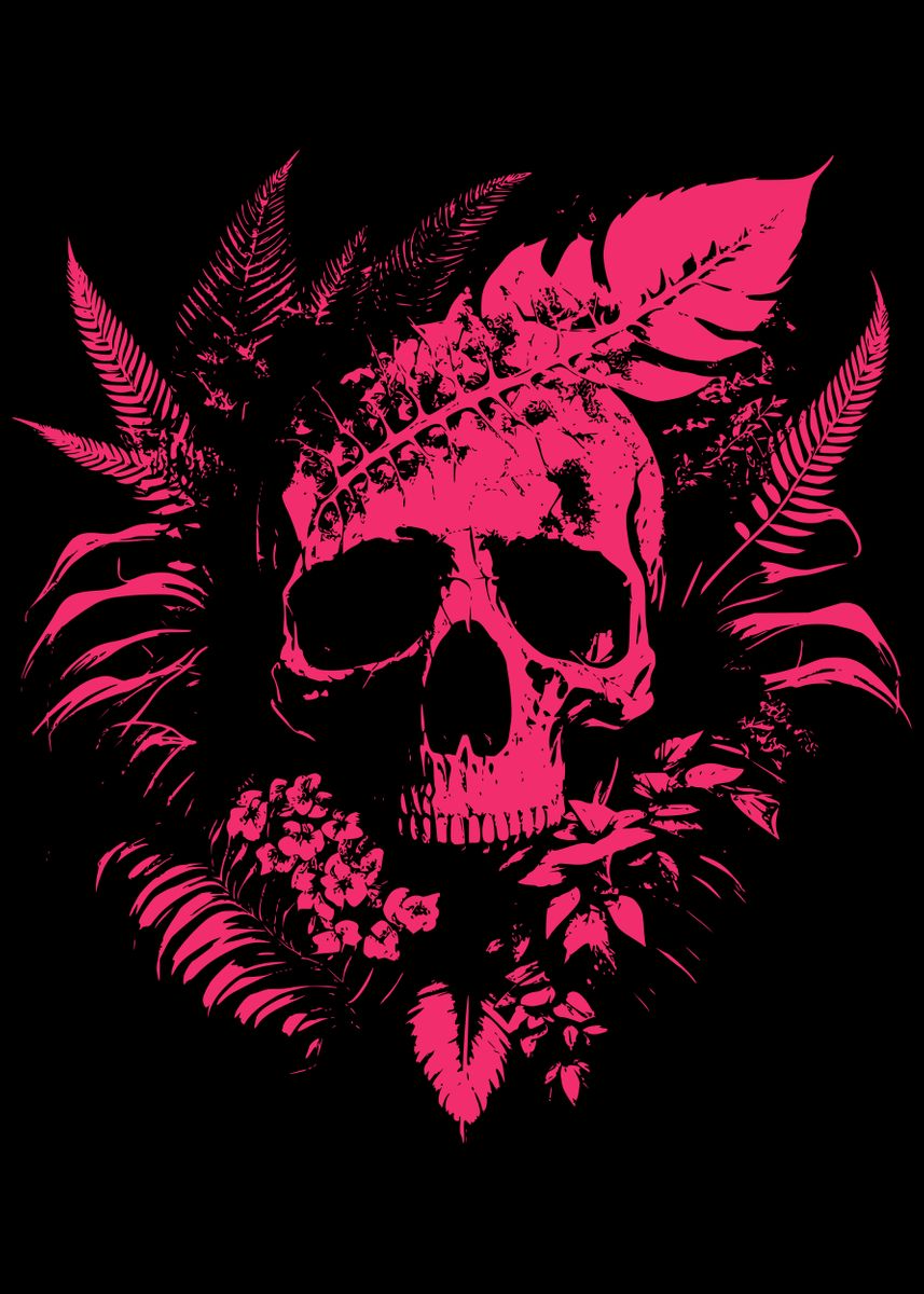 'Psychedelic Forest Punk' Poster by Ilya Danilov | Displate