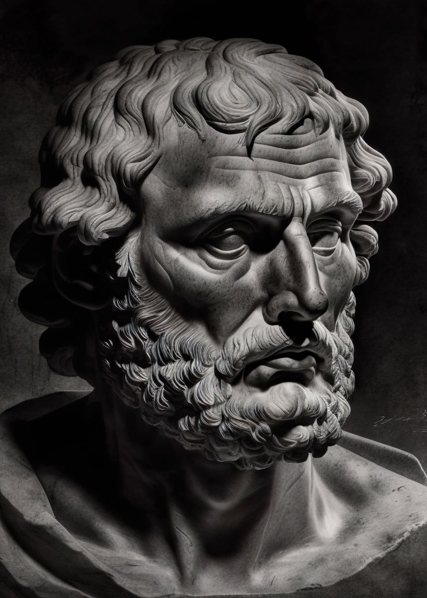 'Motivational Seneca Print' Poster, picture, metal print, paint by Rosh ...