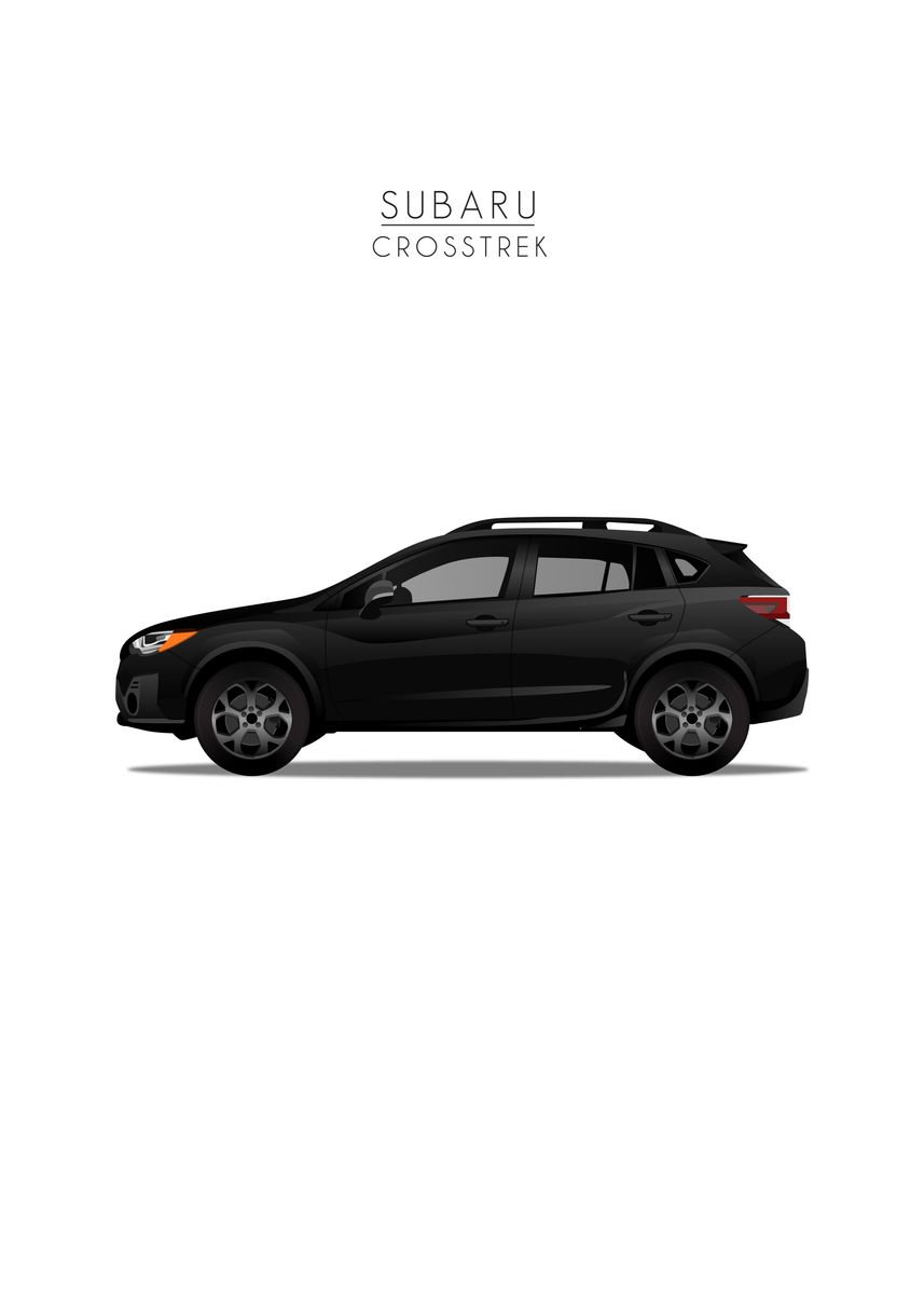 'Subaru Crosstrek' Poster, picture, metal print, paint by Ahmad Nur ...