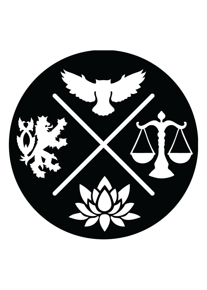 'Cardinal Virtues' Poster, picture, metal print, paint by MarkOnDark ...