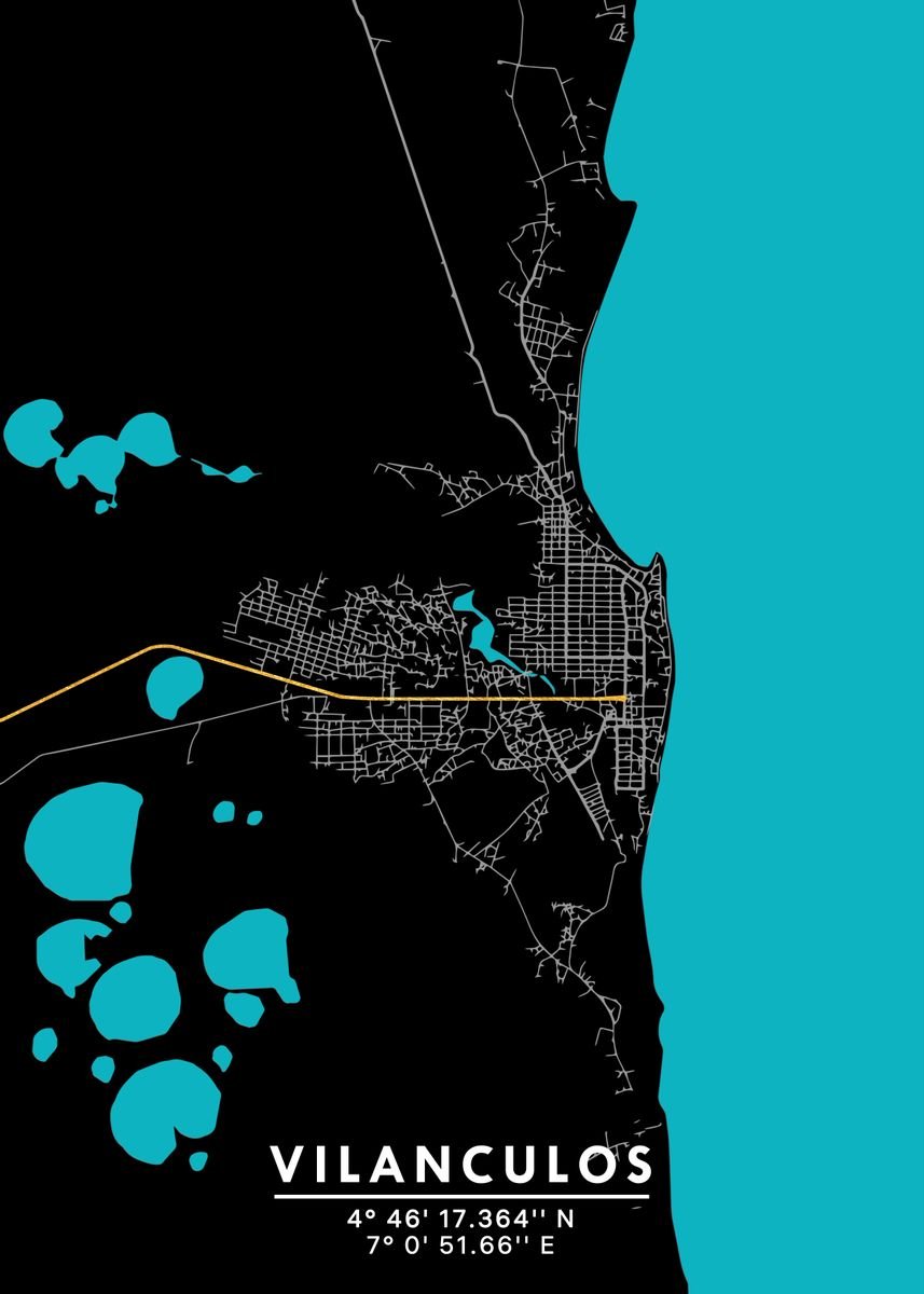 'Vilanculos Mozambique' Poster, picture, metal print, paint by ...