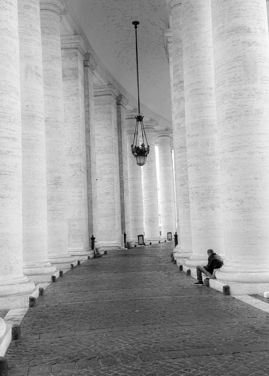 'Architecture perspective' Poster, picture, metal print, paint by Vardi ...