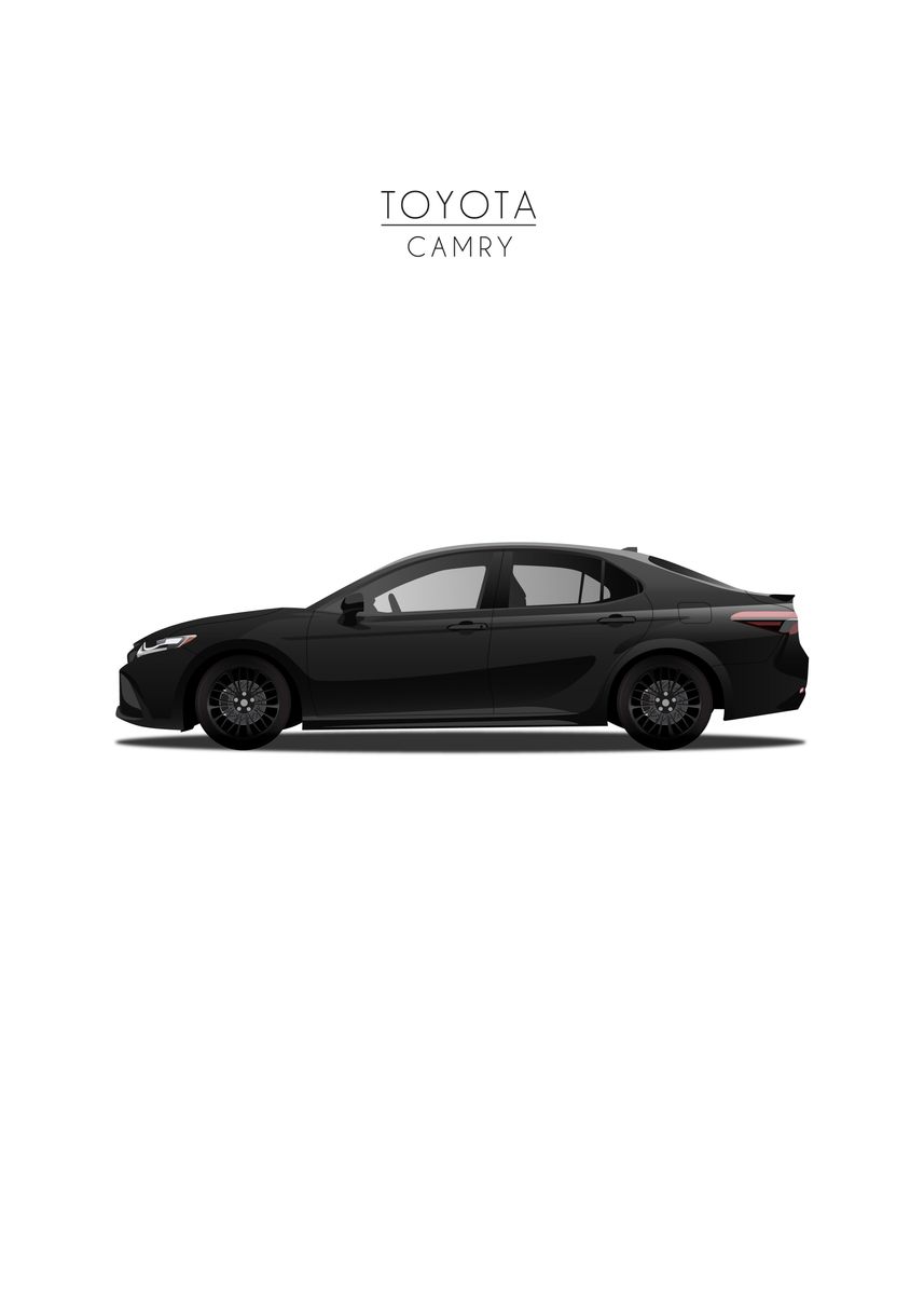 'Toyota Camry' Poster by Ahmad Nur Ihsan | Displate