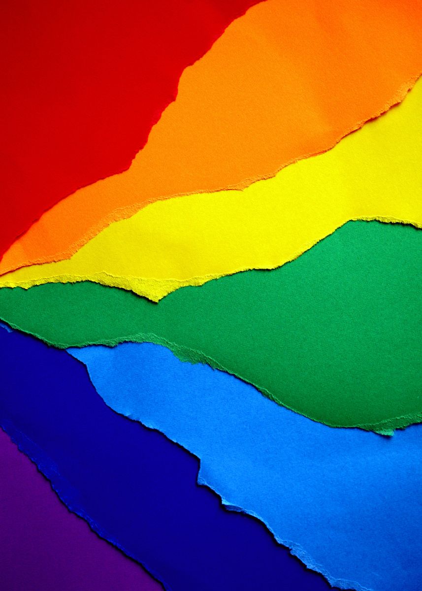 'Rainbow ' Poster, picture, metal print, paint by Explore Universe ...